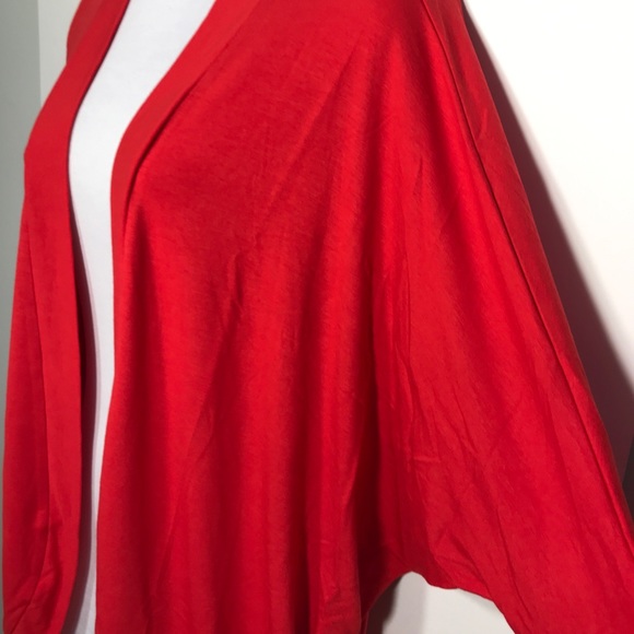 Zenana Outfitters | Sweaters | Cocoon Wrap Ruby Red Cardigan | Poshmark